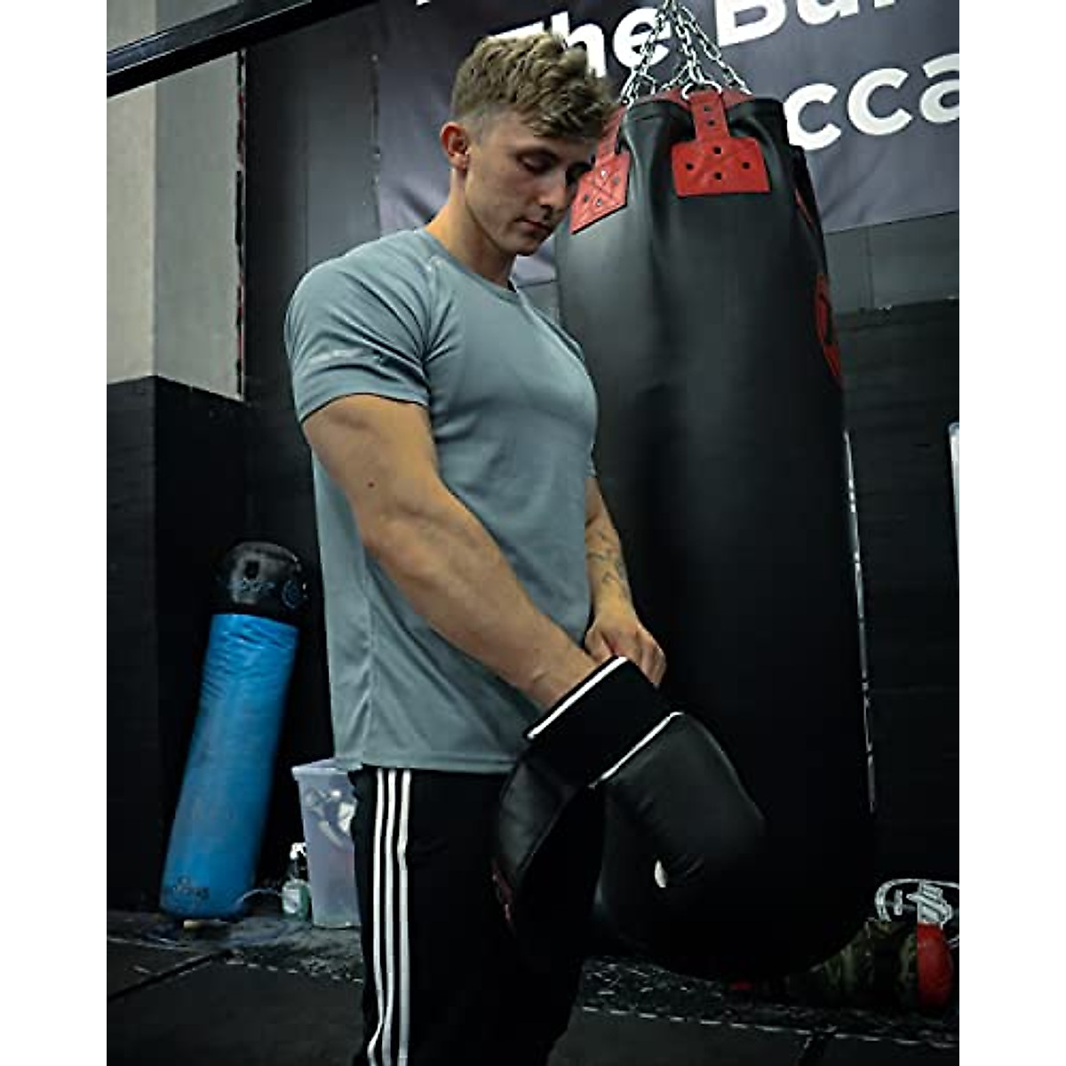 frueo Men’s 3 Pack Sport T-Shirt, Cool Dry Breathable Short Sleeve Mesh Fitness Shirt, Workout Gym Running Top,520,Black Gray White,S