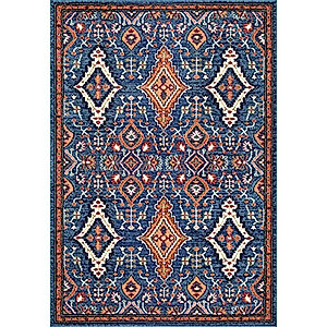 nuLOOM Elayne Diamond Area Rug, 10' x 14', Multi