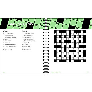 Brain Games - Crosswords Large Print (Green)