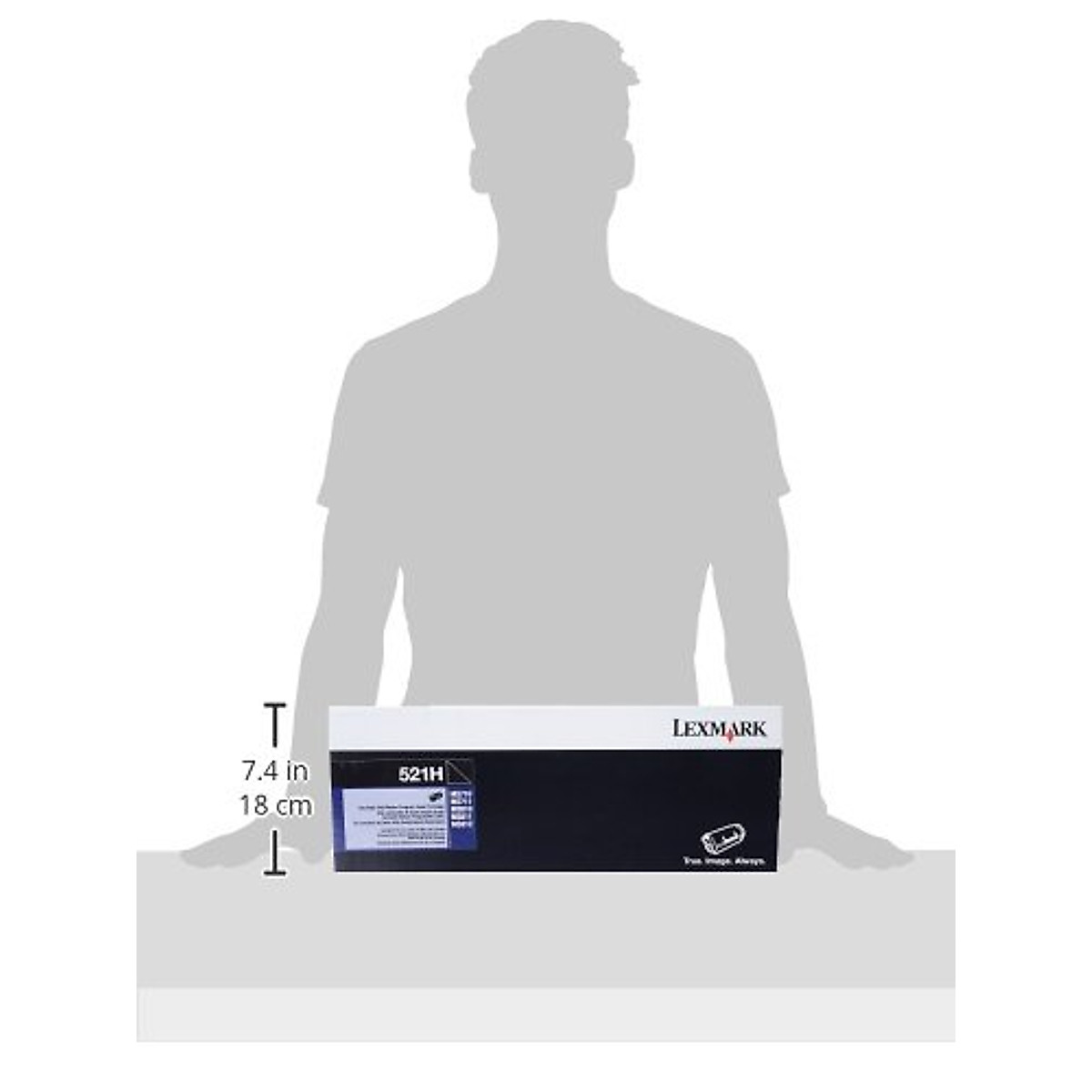 Lexmark 52D1H00 MS710 MS711 MS810 MS811 MS812 Toner Cartridge (Black) in Retail Packaging
