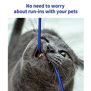 JSAUX Micro USB Cable Android Charger, (2-Pack 6.6FT) Micro USB Android Charger Cable Nylon Braided Cord Compatible with Galaxy S7 S6 J7 Edge Note 5, Kindle. MP3 and More-Blue