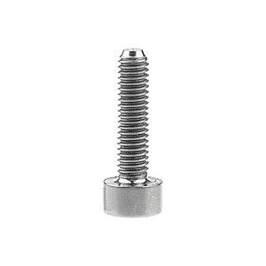 Wanyifa Titanium Ti M3 x 6 8 10 12 15 18mm DIN912 Hexagon Square Head Bolt Screws Pack of 6 (Titanium,M3x12mm)
