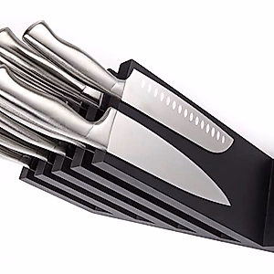 Ozeri Magnetic Knife Block and Tablet Holder, Made in Italy