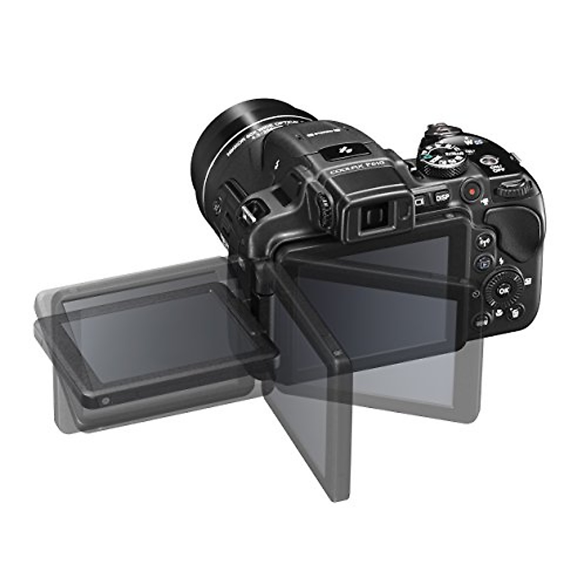 Nikon COOLPIX P610 Digital Camera with 60x Optical Zoom and Built-In Wi-Fi (Black)