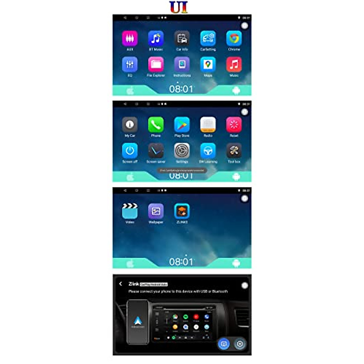 XISEDO for Porsche Cayenne (2003-2010) Android 10.0 Car Stereo RAM 2G ROM 32G Head Unit in Dash Car Radio GPS Navigation 9 Inch 2.5D Touchscreen (with Fiber Optic decoder)