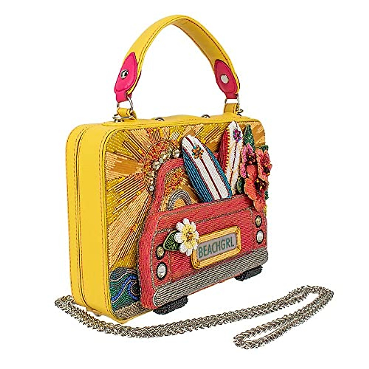 Mary Frances Beach Babe Crossbody Satchel Handbag