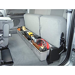 DU-HA Under Seat Storage Fits 00-16 Ford F-250 thru F-550 Supercab, Black, Part #20031