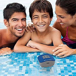 Gideon Portable Waterproof Bluetooth Speaker with Suction Cup - 10 Hours Playtime/Built-in Mic