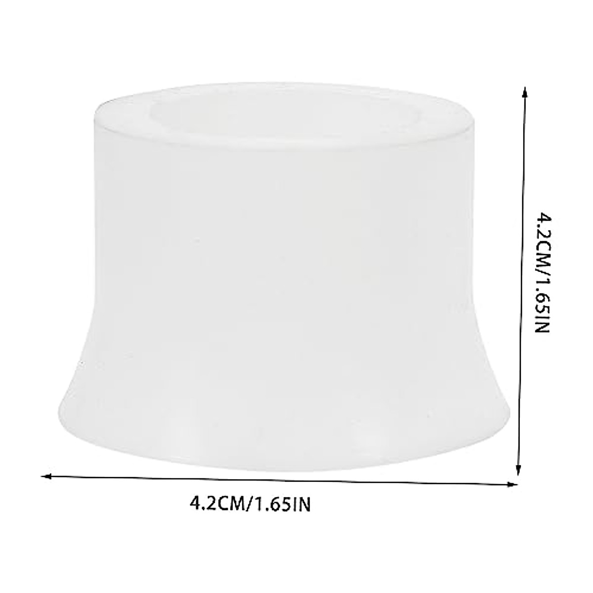 VINTORKY 2pcs Ice Cream Silica Gel White Ice Cream Maker Parts Ice Cream Sealing Ring Ice Cream Making Machine Parts Apron Accessories Component Food Equipment Ice Cream Maker Supplies