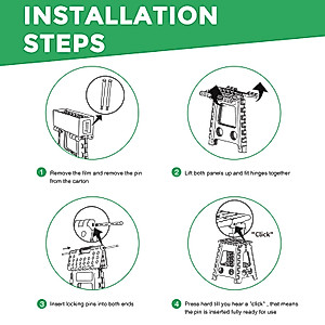 Dyforce 17.5 Inch Folding Step Stool 400lbs Capacity Sturdy Plastic Foldable Step Stools for Adults & Kids Stepping Stool with Handle Easy to Carry Handle Folding Stool Ideal for Kitchen (White 1PC)