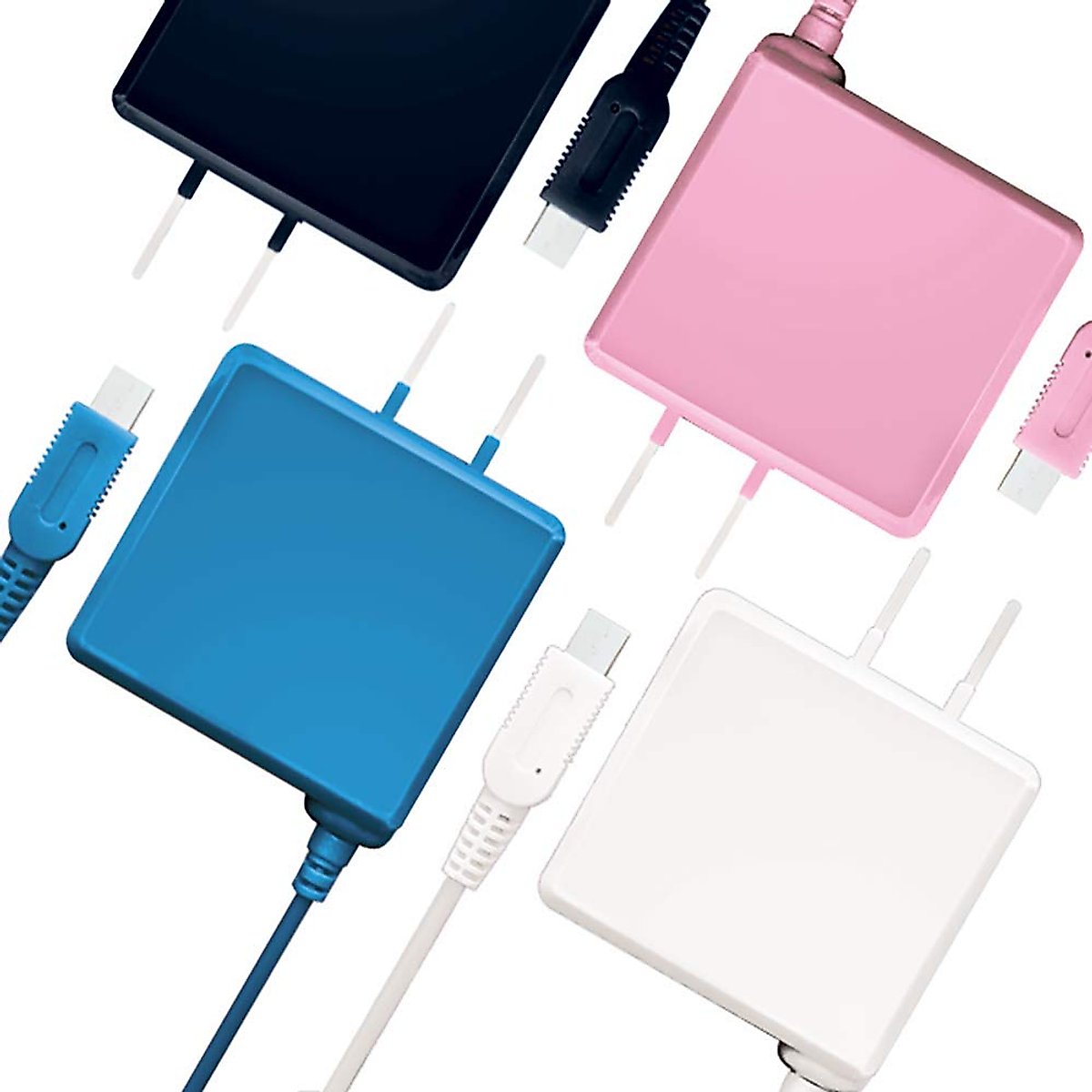 ALG-3DS250-BL new3DS用長いAC充電器 ﾌﾞﾙｰ