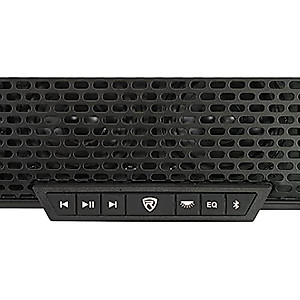Rockville UBAR-27 27" ATV/UTV/Boat Soundbar Bluetooth Speaker System w/LED + Wire Kit