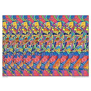 Set of Six 18"x13" Stereogram Posters (Set#2)