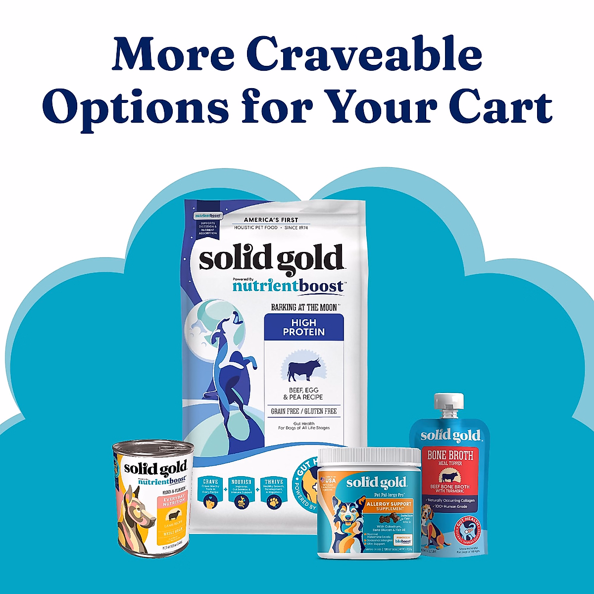 Solid Gold Homestyle Meals Wet Dog Food - Soft Dog Food Made with Real Chicken for Picky Eaters - Dog Toppers for Dry Food, Full Meal Replacement, or Treat - Fresh Dog Food Refrigerated - 9oz/6ct