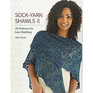 Sock-Yarn Shawls II: 16 Patterns for Lace Knitting