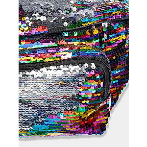 Victoria's Secret Pink Campus Backpack Multicolor Bling Fashion Show Rainbow