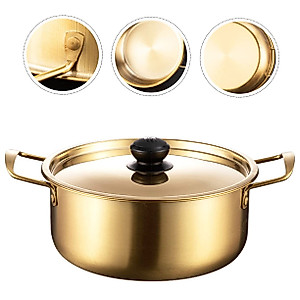 SHOWERORO Kitchen Cooking Pots Stainless Steel Cooking Pot Kitchen Stainless Steel Cookware
