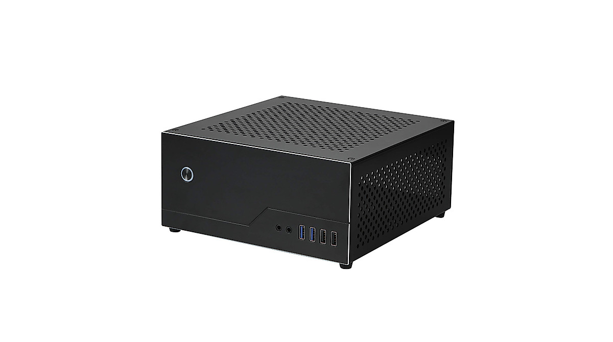 Goodisory SR01 Aluminium Mini-ITX HTPC Soft Router Computer Case Support 6 COM Port (Black) — 🛍️ ...