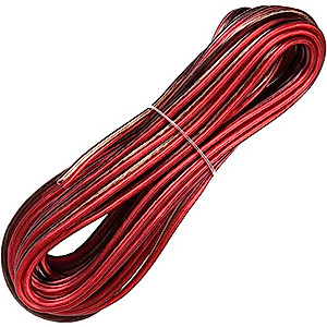 Audiobank BCC4AR Complete 4 Gauge 3000 Watts Car Amplifier Installation Power Amp Wiring Kit Inline AGU Fuse Holder & 80A Fuse and All The Accessories/Terminal Included Red