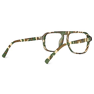 VOOGLAM Aviator Blue Light Blocking Glasses for Women Men Anti UV Eyestrain Eyewear Green Sosa GOT743013-01