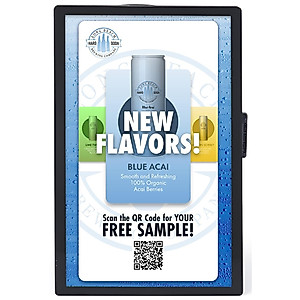 21.5" Digital Backpack Billboard with Anti-Glare LCD Screen, LED Backlit Non-Touch Panel, Wearable Video Screen for Advertising, Rechargeable Battery Power Up to 8 Hours