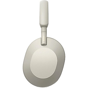 Sony WH1000XM5/S Wireless Industry Leading Noise Canceling Headphones Silver (Renewed) Bundle with 2 YR CPS Enhanced Protection Pack