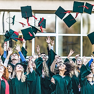 WBCBEC Graduation Cap Headband, Secure Fit for Your Graduation Cap, Quality Material, Easy to Use, Firm Anti-Fall Hairband for Graduates, Students, Hat Accessories, Unisex-Adults, 1 Count