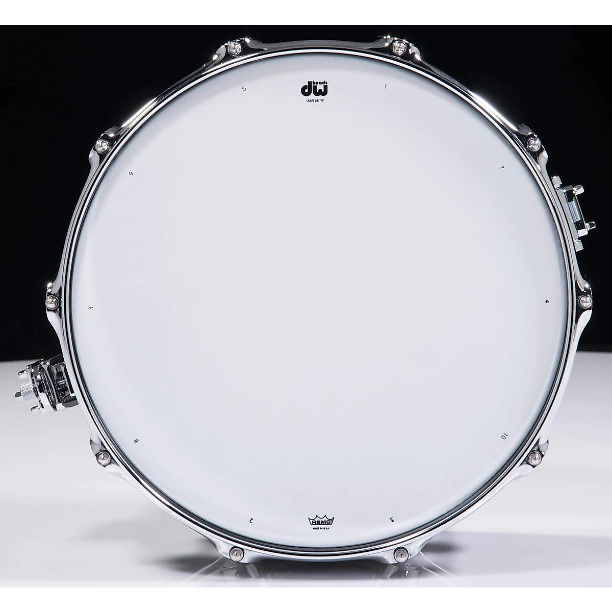 DW Collector's Series Black Nickel Over Brass Snare Drum 6.5x14" DRVB6514SVC