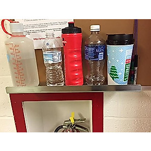 DMT Stainless ® Stainless Steel Spice Rack ©. 18" Wide X 4" Deep. Made in USA. 304L (18-8)