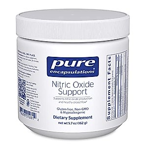 Pure Encapsulations Nitric Oxide Support | Supports Healthy Oxygen Circulation and Promotes Energy Production Within Muscles | 5.7 Ounces