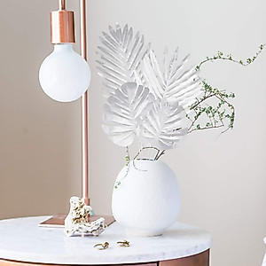 VALICLUD 24pcs Simulation Blade Artificial Leaf Party Artificial Leaves Golden Palm Leaves Floral Arrangement Leaf Picks Monstera Decor DIY Wreath Craft Supply Wedding Banquet Plastic Vase