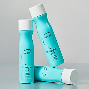 Malibu C Un-Do-Goo Shampoo - Clarifying Shampoo for Build Up - Detoxifying Shampoo for Shiny Hair - Moisturizing Hair Care - Anti Residue + Sulfate Free (9 oz)