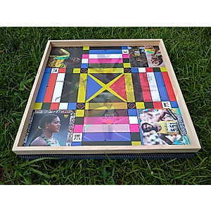 Jamaican Ludo Legendary Athletes Edition | 24in x 24in Board Game | Family Game Night Activity | Fun Easy Multi-Player Entertainment (Ludi/Ludy/Loodi)