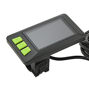 SPYMINNPOO Electric Motor Controller,36V 48V 500W Electric Bike Controller LCD Display Professional Scooter Brushless Controller Kit for 22.5mm Handlebar