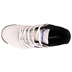 Python Men's Deluxe Outdoor (Low) Pickleball/Racquetball/Tennis/Platform Shoe (Non-Marking) 9.5 (D) US White