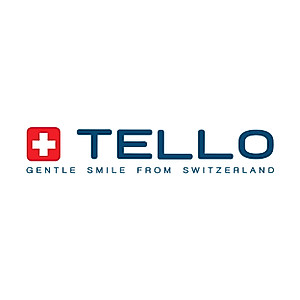 TELLO 4920 Adult Soft Swiss Toothbrush for Gentle Cleaning with Ergonomic Handle, 3 Count