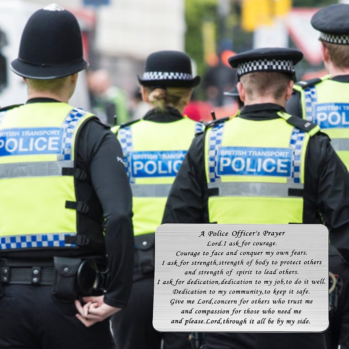 PLITI Police Office’s Prayer card (Police Office’s Prayer card)