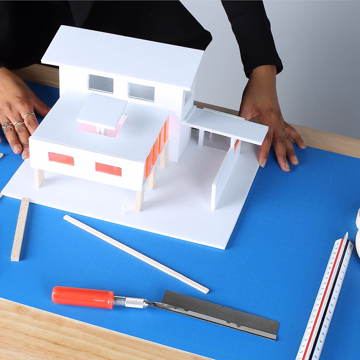 ALVIN Cutting Mat Series Self-Healing Hobby Mat 18"x24" Model HM1824 Reversible, Gridded on Both Sides, for Rotary or Utility Knife 18 x 24 inches