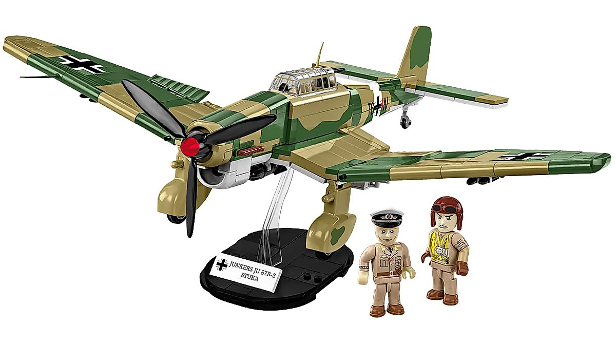 COBI WWII Junkers Ju 87 B-2 Plane Model - Build History & Collectors
