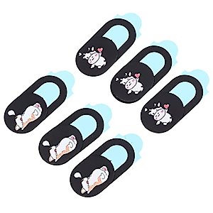 PartyKindom Pc Accessories Pc Accessories Pc Accessories Pc Accessories 6pcs Cartoon Privacy Protectors Webcam Covers Practical Camera Phone Covers Computers Laptops Home Camera Home Camera Home Camera