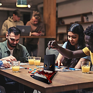 Dice Tray and Dice Tower - DND Dice Tray, Dice Box Storage for Dice and Removable Dice Tower - 2 in 1 Dice Rolling Tray, Storage and Tower - Perfect for RPG and Tabletop Gaming (Dragon Slayer)