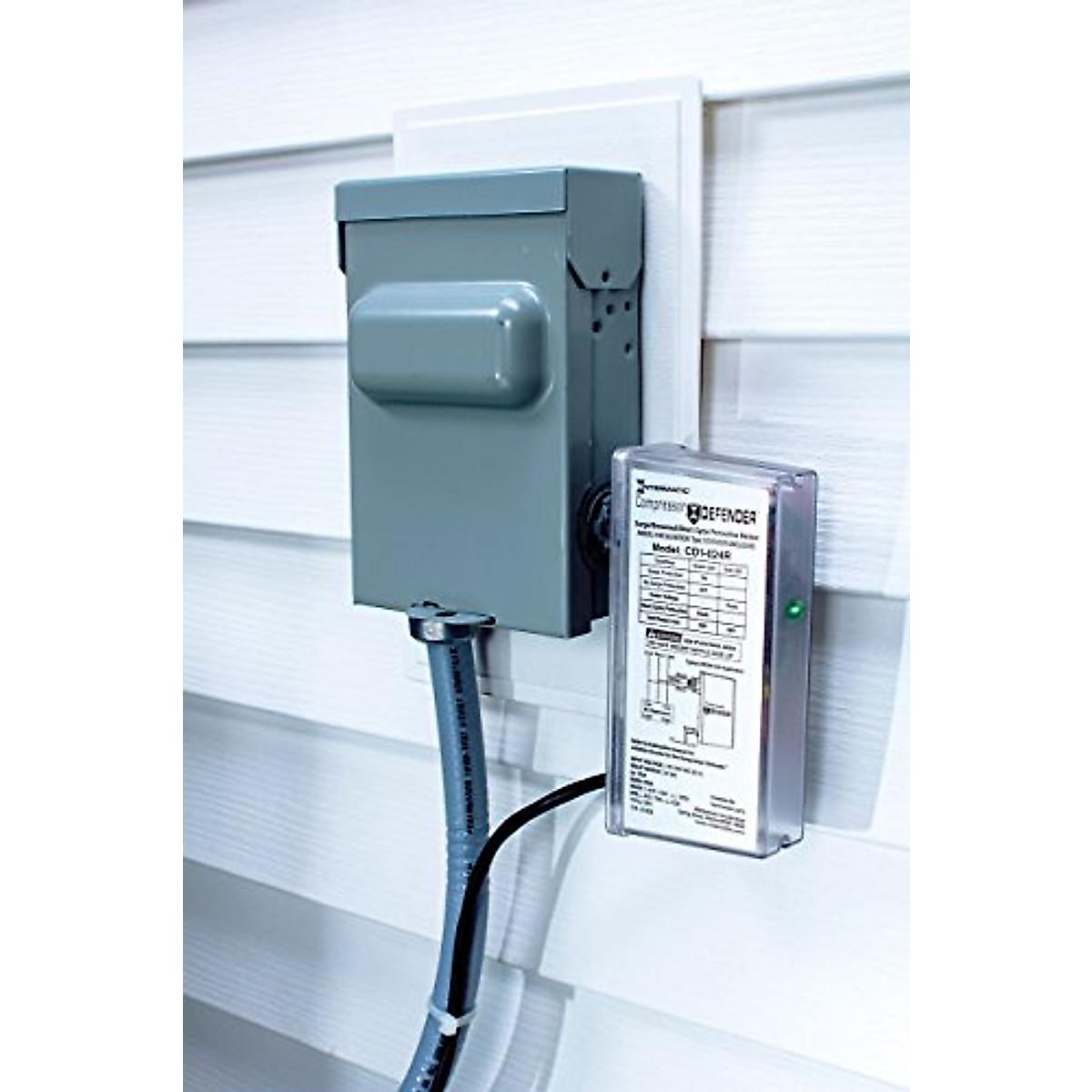 Intermatic CD1-024R Compressor Defender Protects Central Air Conditioner / Heat Pump Compressors and Circuit Boards