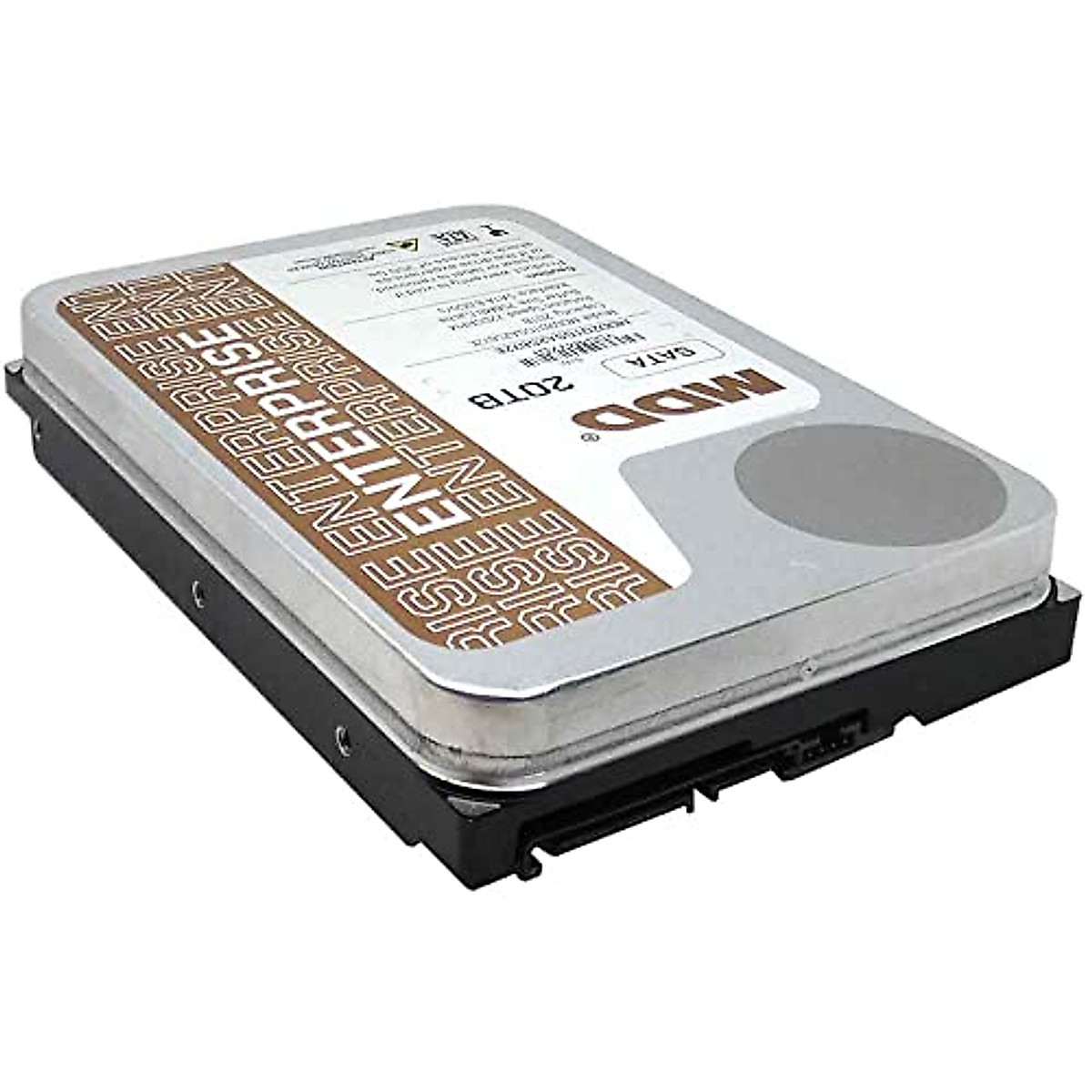 MDD (MDD20TSATA25672E) 20TB 7200 RPM 256MB Cache SATA 6.0Gb/s 3.5" Internal Enterprise Hard Drive - 5 Years Warranty (Renewed)