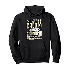 Degenerative Disc Disease Ninja I Wear Cream For My Grandma Pullover Hoodie