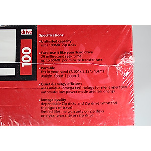 Iomega 100MB External SCSI Zip Drive