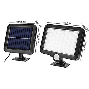 Uxsiya LED Garden Lights Multifunctional Human Body Induction Light for Garden Home Lighting