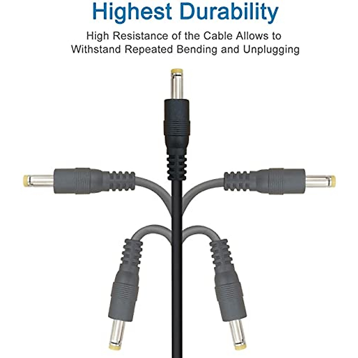 BestCH 2ft USB to DC Charging Cable PC Charger Power Cord for Nokia Mobile Phone Cellphone 1100 1101 1110 1110i 1112 1116 1221 1260 1261 1600 2100 2115i 2116i 2125i 2126i 2128i 2260 2270 2280 2285