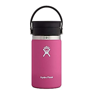 Hydro Flask Wide Mouth Flex Sip Lid Bottle - Stainless Steel Reusable Water Bottle - Vacuum Insulated, Dishwasher Safe, BPA-Free, Non-Toxic