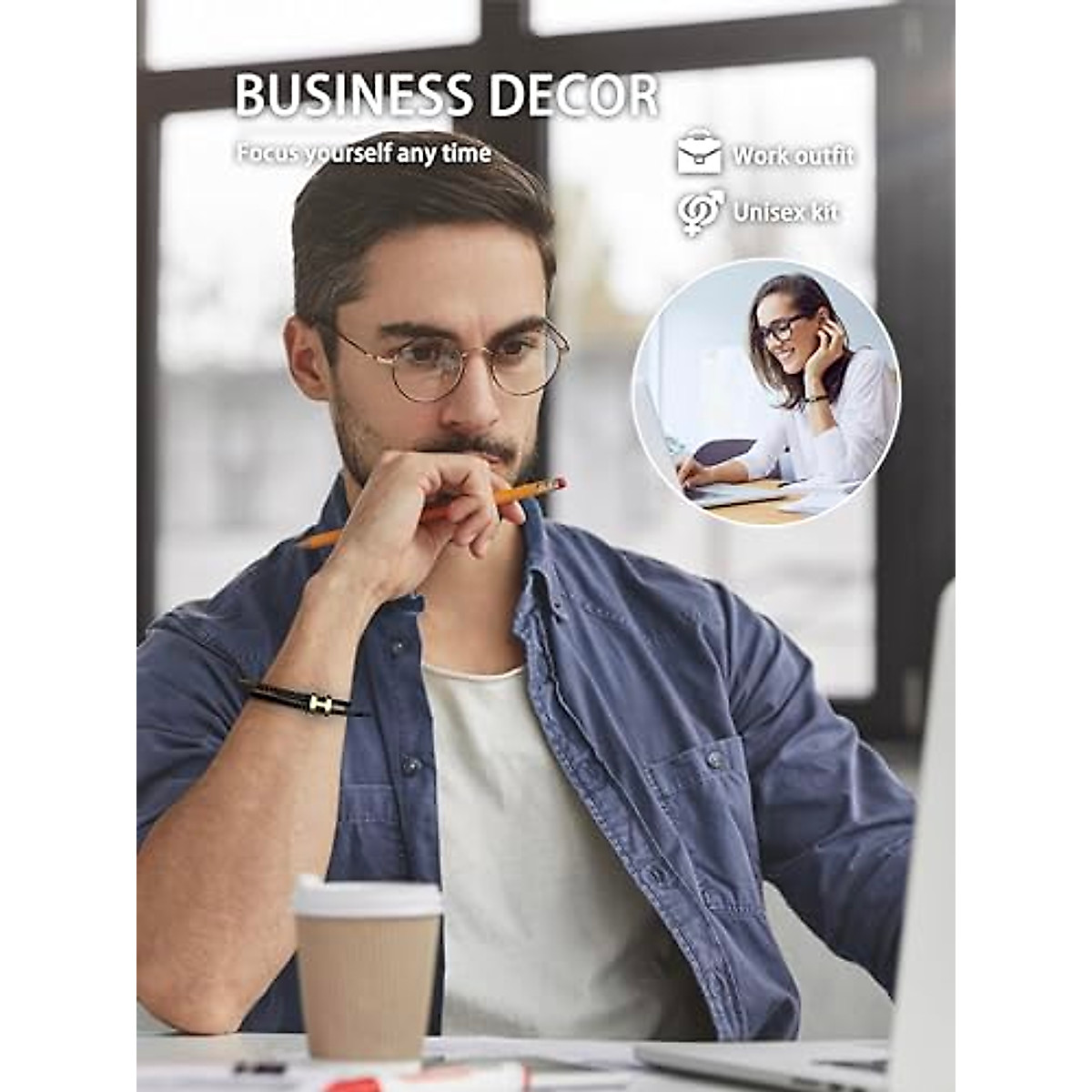 PPbuky Steel Bracelet Link, Adjustable H-shape Wire Rope Bracelet, Lucky Jewelry with Titanium Buckle for Birthday, Valentine's, Graduation, Fashion Gift for Women, Men, Lovers, Friends, Red