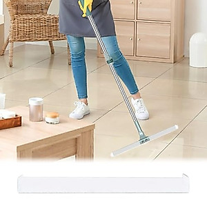 Silicone Broom | Multifunctional Hair Sweeping Tool with Retractable Handle | Floor Squeegee Scrubber for Living Room, Living Room Cleaning Tool, Kitchen, and Bathroom Cleaning Tasks
